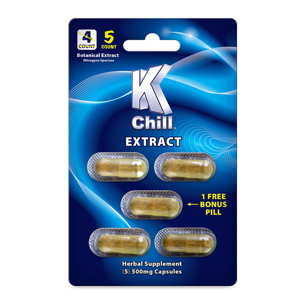 K-Chill Blue 5ct Extract Caps AS LOW AS $19.99 EACH! – K-Chill Direct
