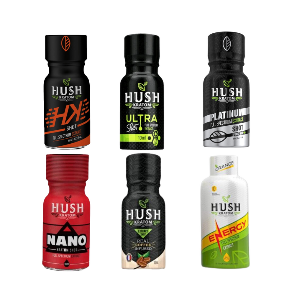 Hush Kratom Sampler Pack – K-Chill Direct